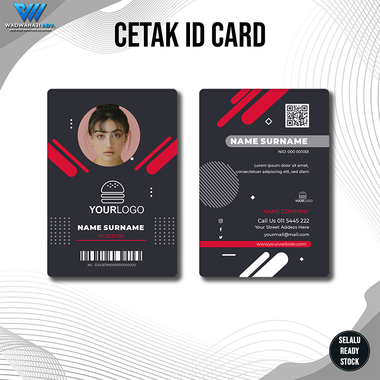 Print PVC Id Card | Print Member Card | Custom Cetas | Wadwahajiadv ...