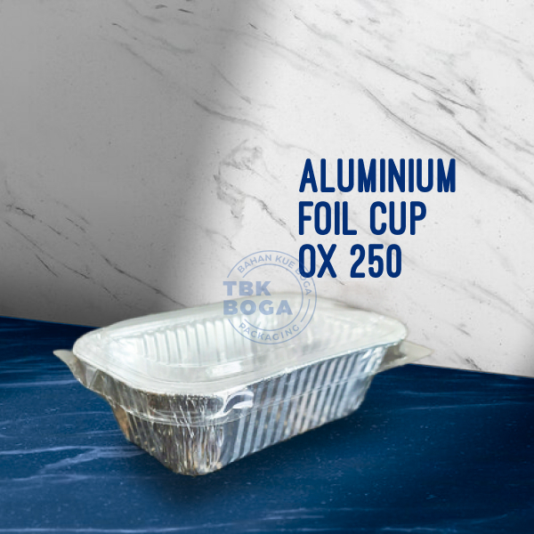 Aluminum Foil Cup OX 250 (250 ml / 10 pcs) Alum Container | Shopee Malaysia
