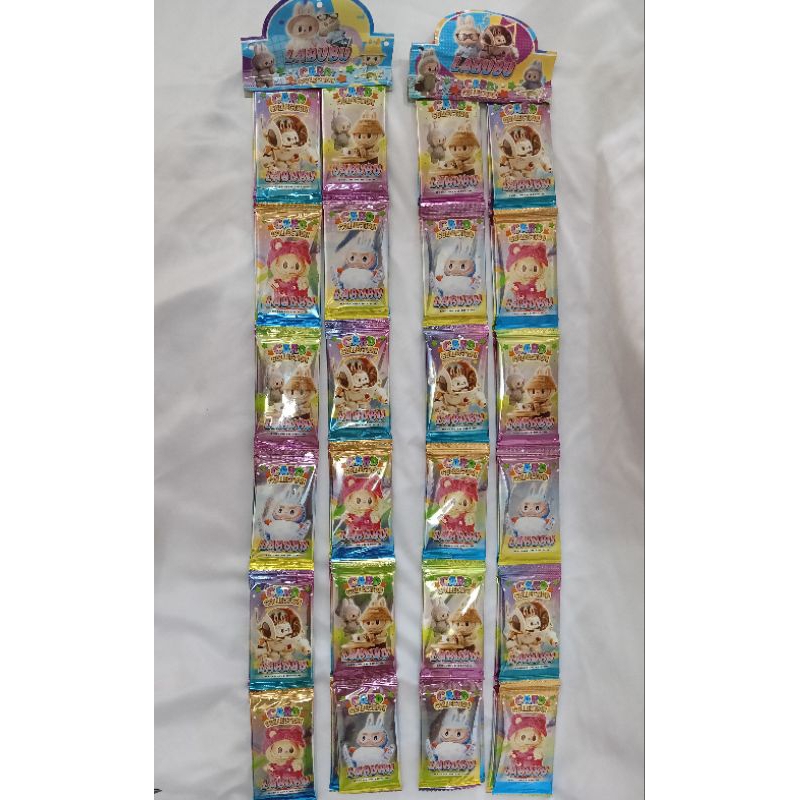 Labubu Collection Card contains 24 pcs | Shopee Malaysia