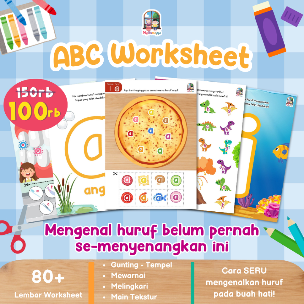 Abc Worksheet - Learn to Read- MyBunayya - ABC Letter Alphabet ...