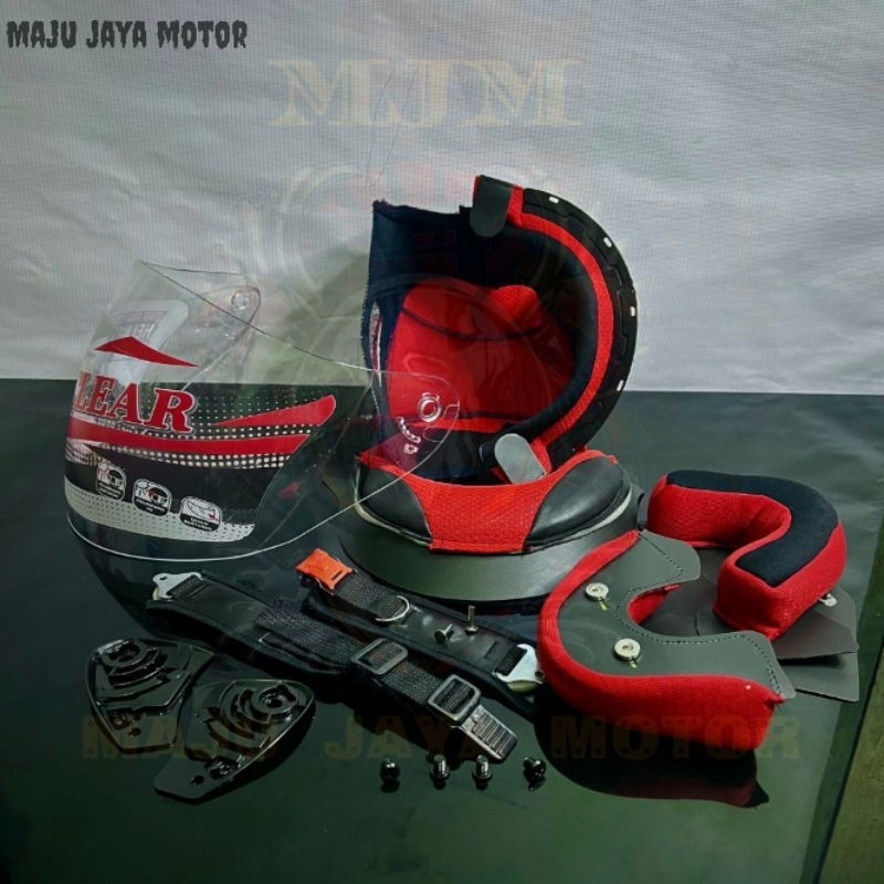 Kyt dj maru Fullset Helmet Foam + Helmet Glass + Helmet Rachet + Helmet ...