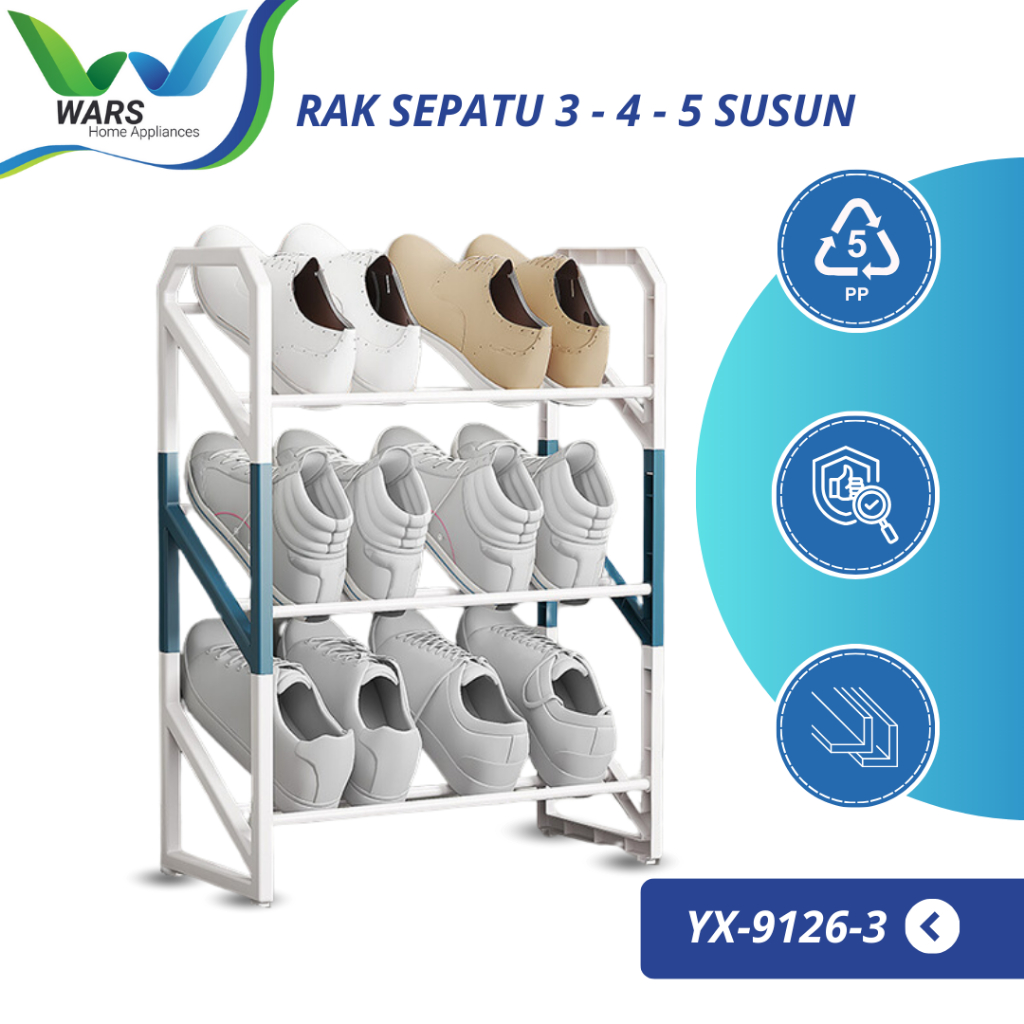 Wars Slipper Shoe Rack Premium Stacking Storage | Shopee Malaysia