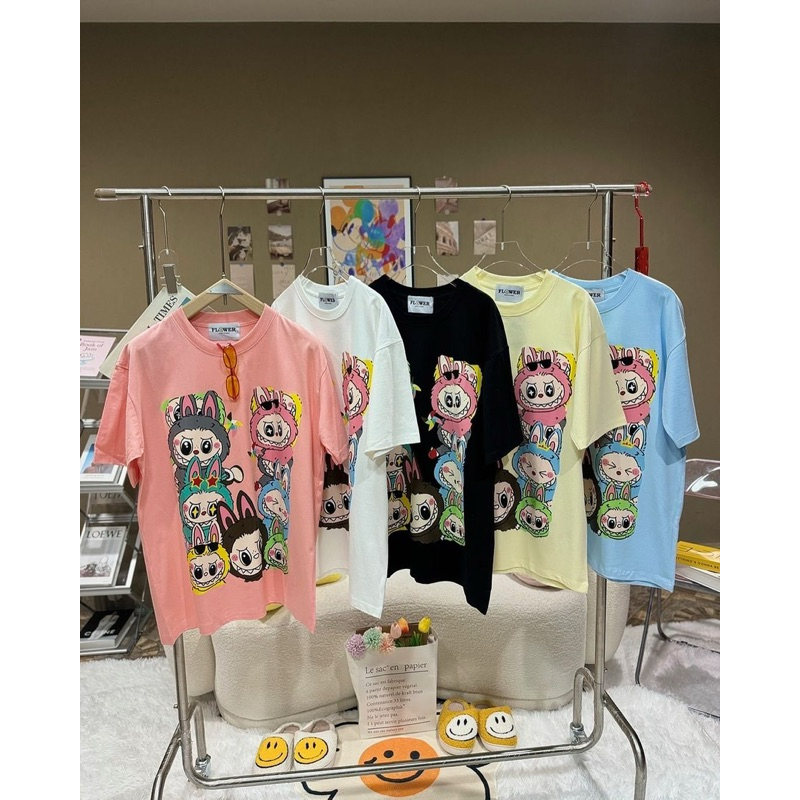 Labubu & Friend T-shirts Original Labubu Clothes Premium T-shirts ...