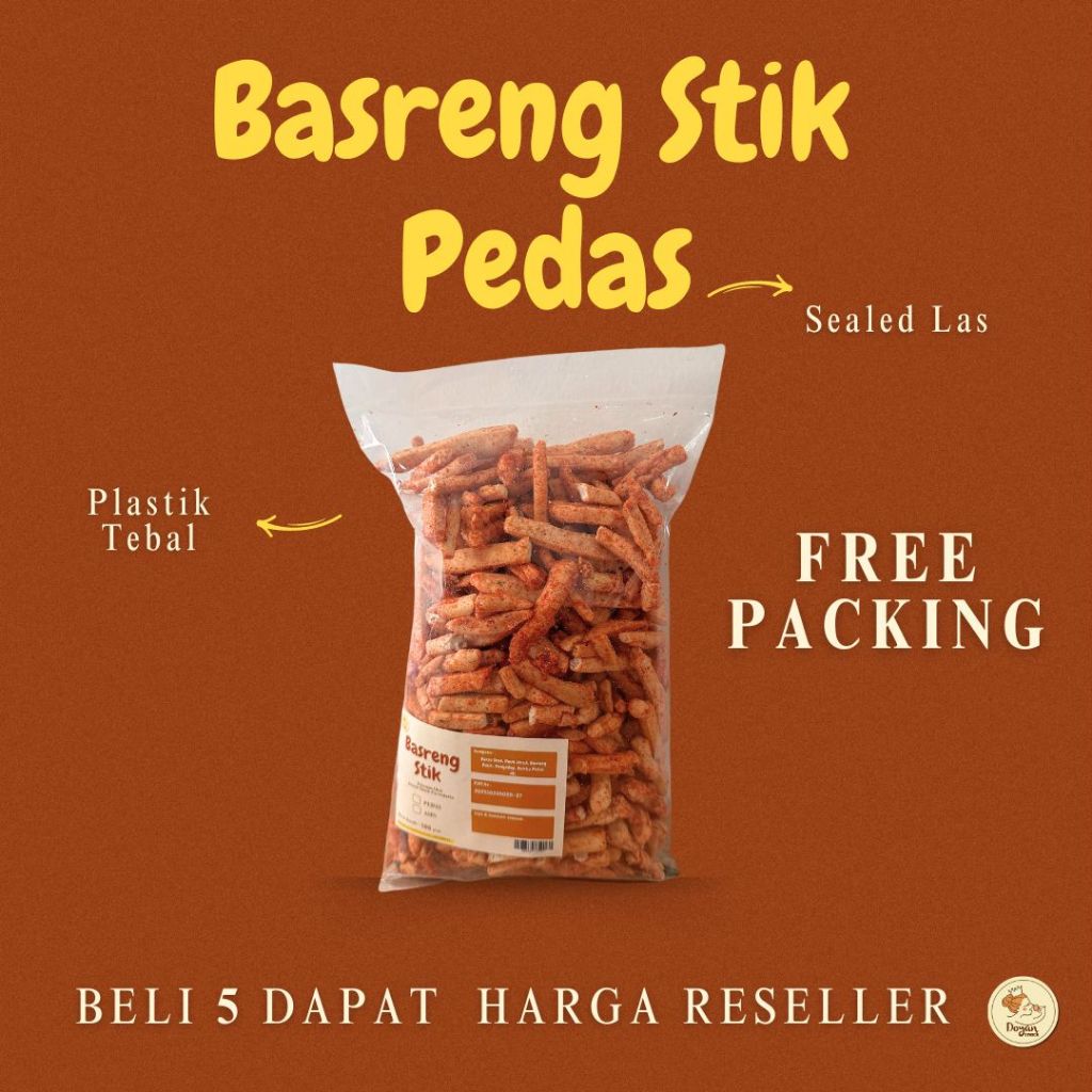 Basreng SALTED STICK | Spicy STICK BASRENG 500GR | Shopee Malaysia