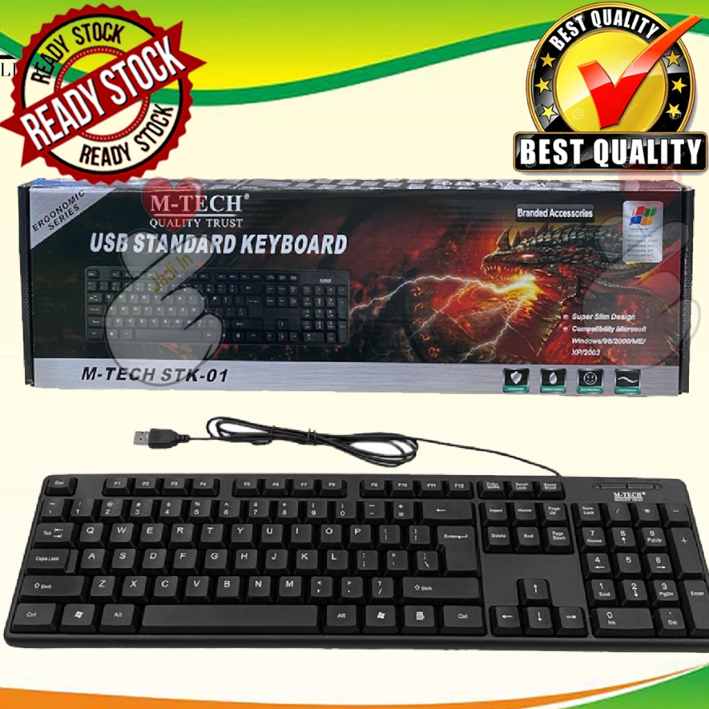 Standard USB Keyboard / Keyboard / Pc Computer Keyboard | Shopee Malaysia