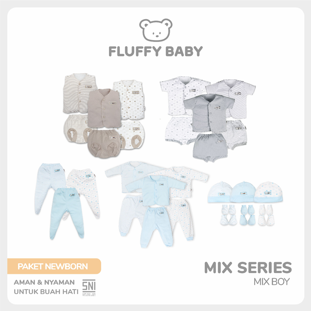 Fluffy Neci NEWBORN Suit Package (Contains 27 Pcs) PNBN NEWBORN ...