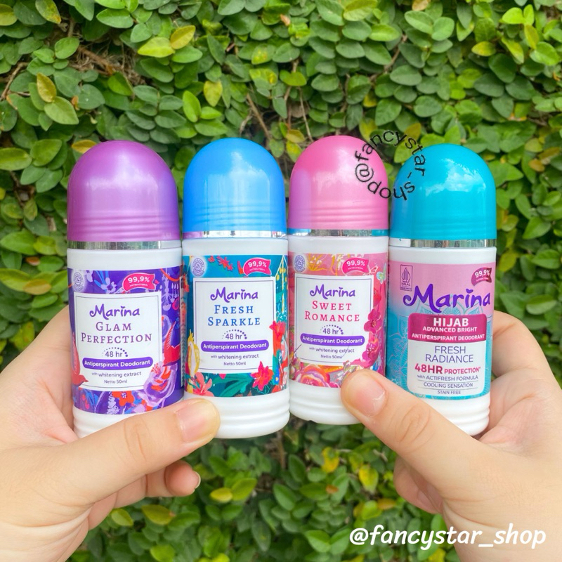 Marina Anti Perspirant Deodorant (50ml) | Shopee Malaysia