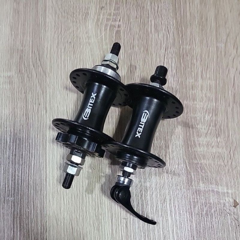 Hub Fixie Bitex 36h Set Front Rear Bitex Bicycle Hub | Shopee Malaysia
