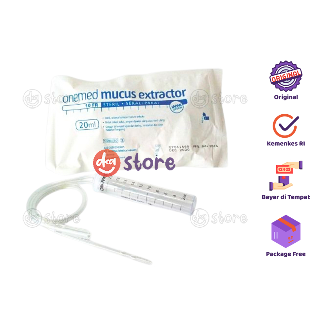 (Retail) Mucus Extractor OneMed Slym 10FR 20ml Japan Type / Baby Mucus Phlegm Suction | Shopee ...