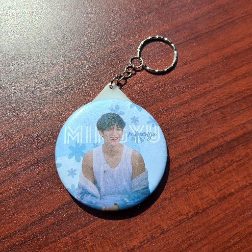 GANTUNGAN Kpop Mirror Keychain Byeon Woo Seok, Kim Mingyu | Shopee Malaysia