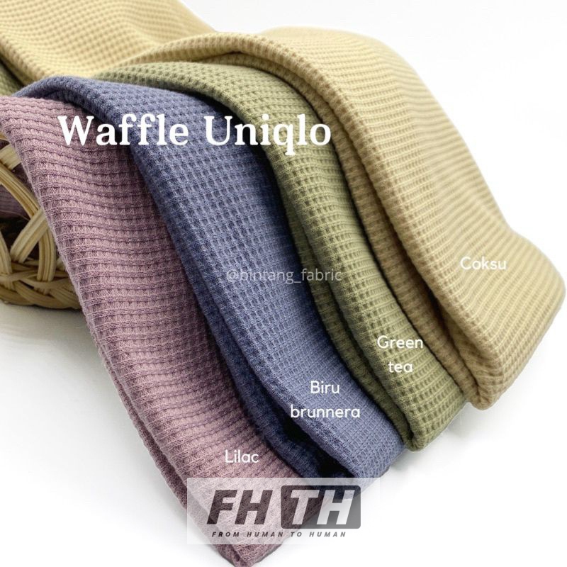 WOMEN'S LONG SLEEVED WAFFLE WAFER T-SHIRTS / BASIC CREWNECK PLAIN ...