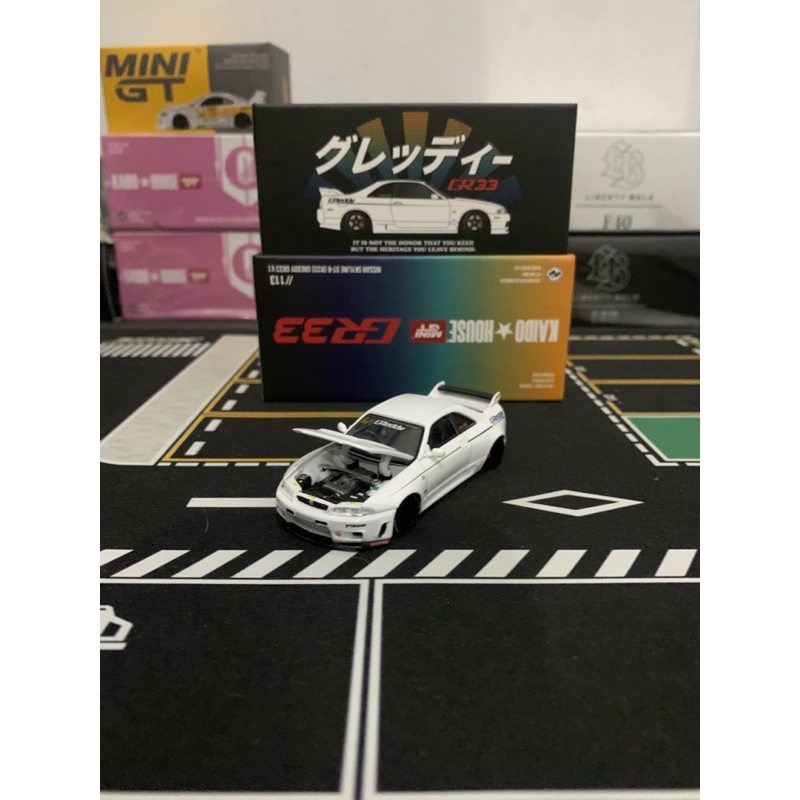 Minigt Kaido House Nissan Skyline GT-R (R33) Greddy GR33 V1 | Shopee ...
