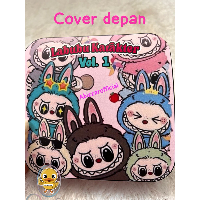 Labubu QUIET BOOK PAPER DOLL Children's Educational Toys THE SERIES ...