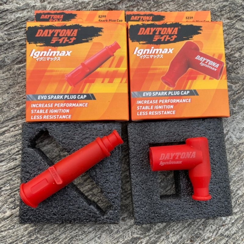 Universal Original DAYTONA spark plug cap | Shopee Malaysia