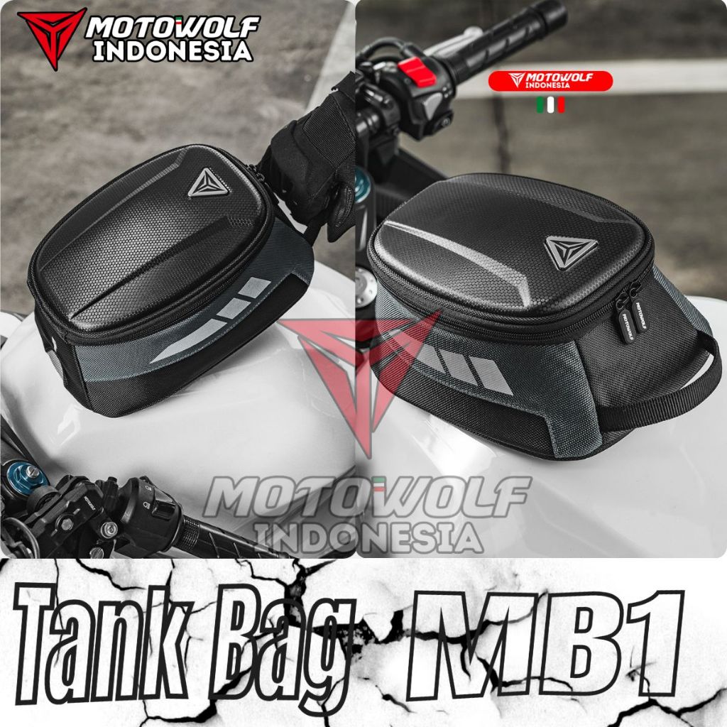 Motowolf Tankbag Magnetic Universal Waterproof Motorcycle Tank Bag MB1 ...