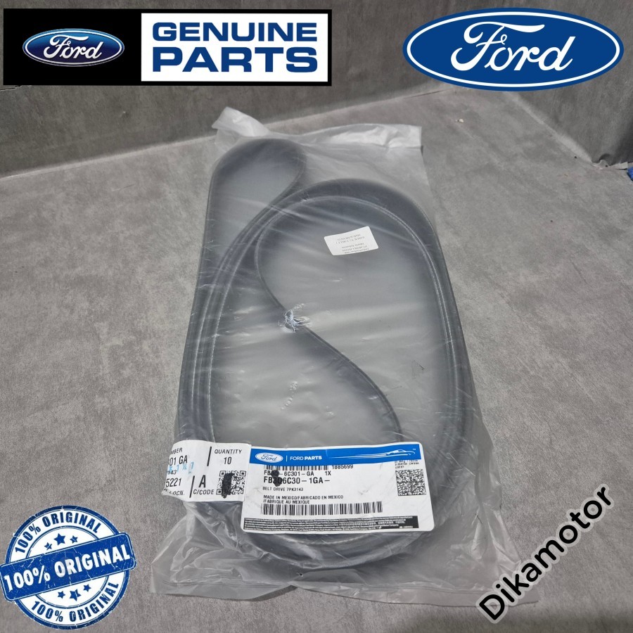 Fan belt v belt Fan belt ford new everest 2.200cc original | Shopee ...