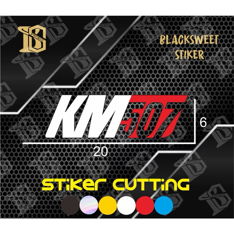 Km507 Cutting Sticker | Jdm cutting sticker | Car sticker | Shopee Malaysia