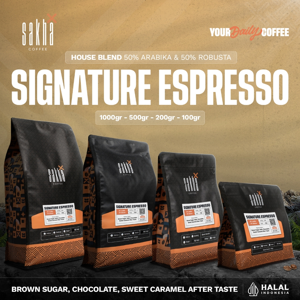 Espresso Coffee House Blend Signature Coffee Roast Beans Coffee Ground ...