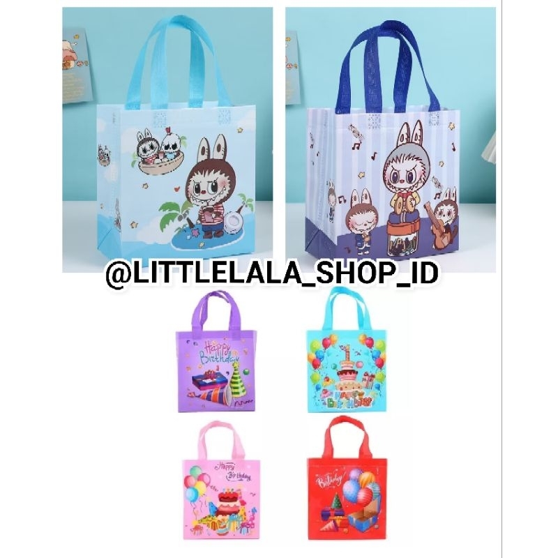 Labubu birthday Bag / Labubu birthday Bag, tote Bag Souvenir Bag, Lunch ...