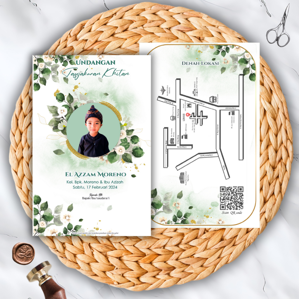 MINIMAL Circumcision invitations, unique prices, fast process, minimum ...