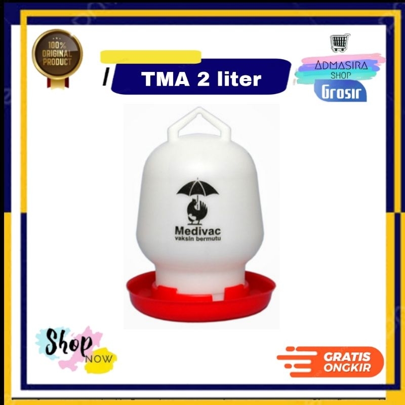 Tma Chicken Drinker 2 liter 3 liter Medion TMA 2L 3L 2 liter 3 liter Chicken Drinker Container ...