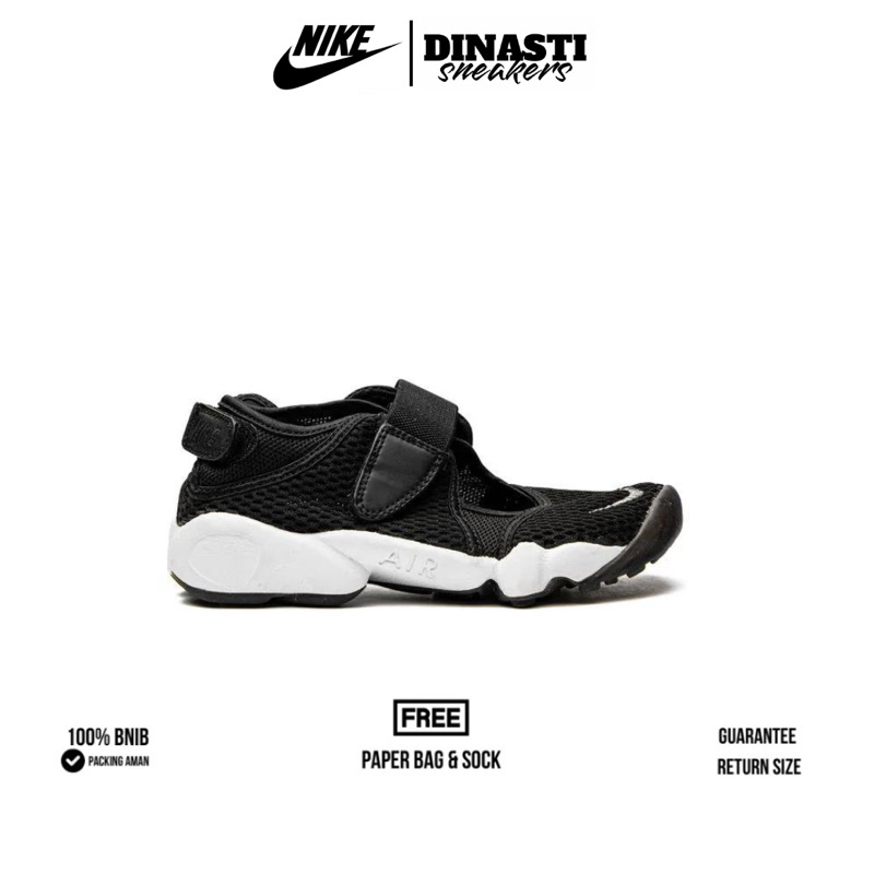 Nike Ninja Air Rift Black White Unisex | Shopee Malaysia