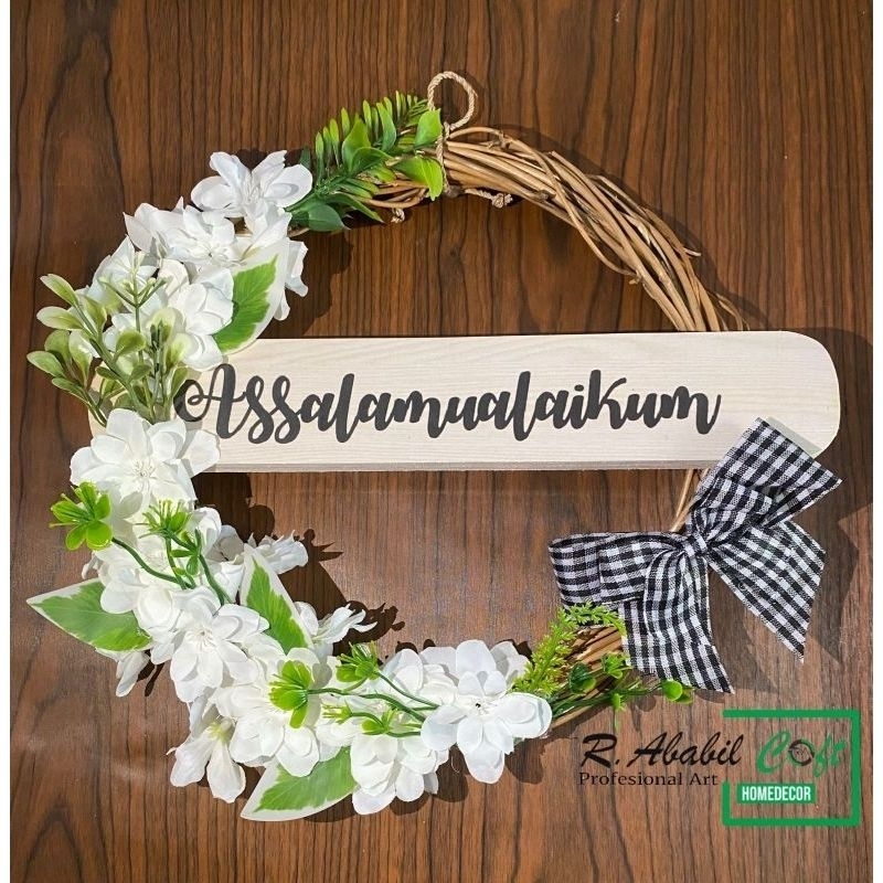 (Special Request) Most flower wreath root Ring decoration | Shopee Malaysia