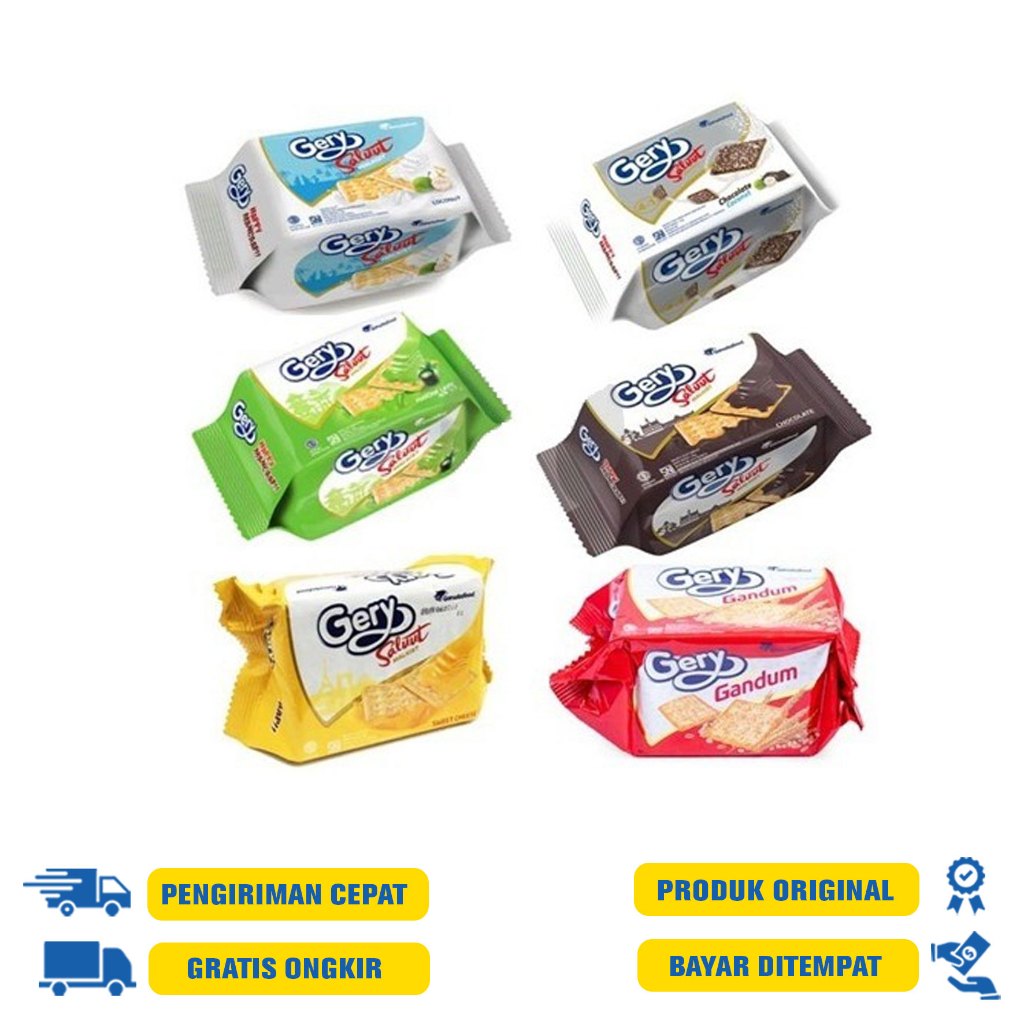 Gery Salut Malkist 90 |105 | 100 Grams - Shredded |Sweet Cheese |Choco ...