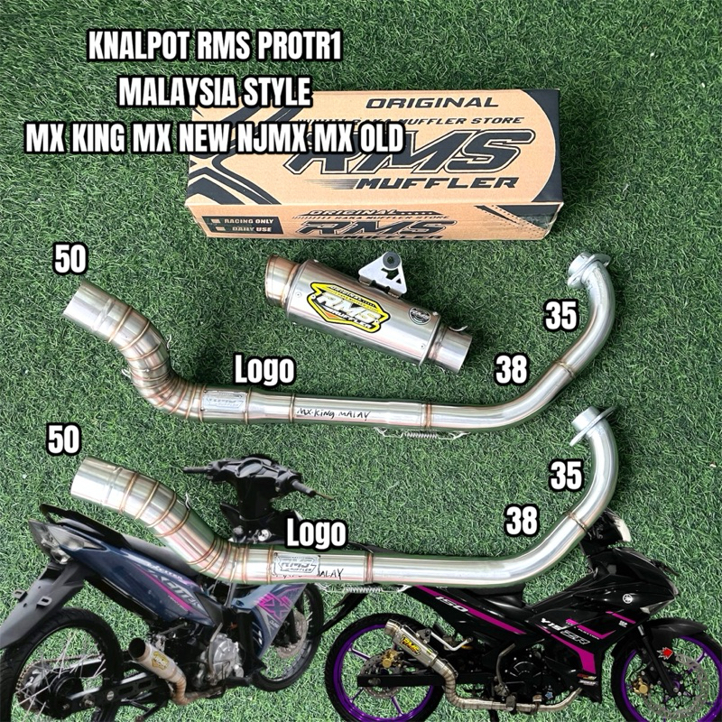 Exhaust rms Malaysia style pro tr mx king mx new njmx mx old malay ...