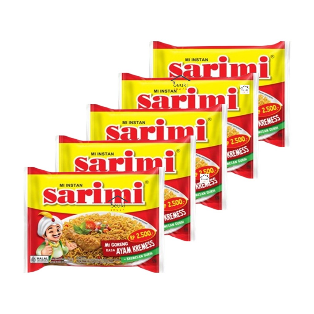 5pcs Fried Chicken Sarimi Kremes Fried Instant Noodles | Shopee Malaysia