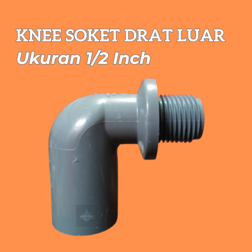 Knee Pvc Pipe Connection Keni Turn Outer Thread Socket Size 1/2 Inch ...