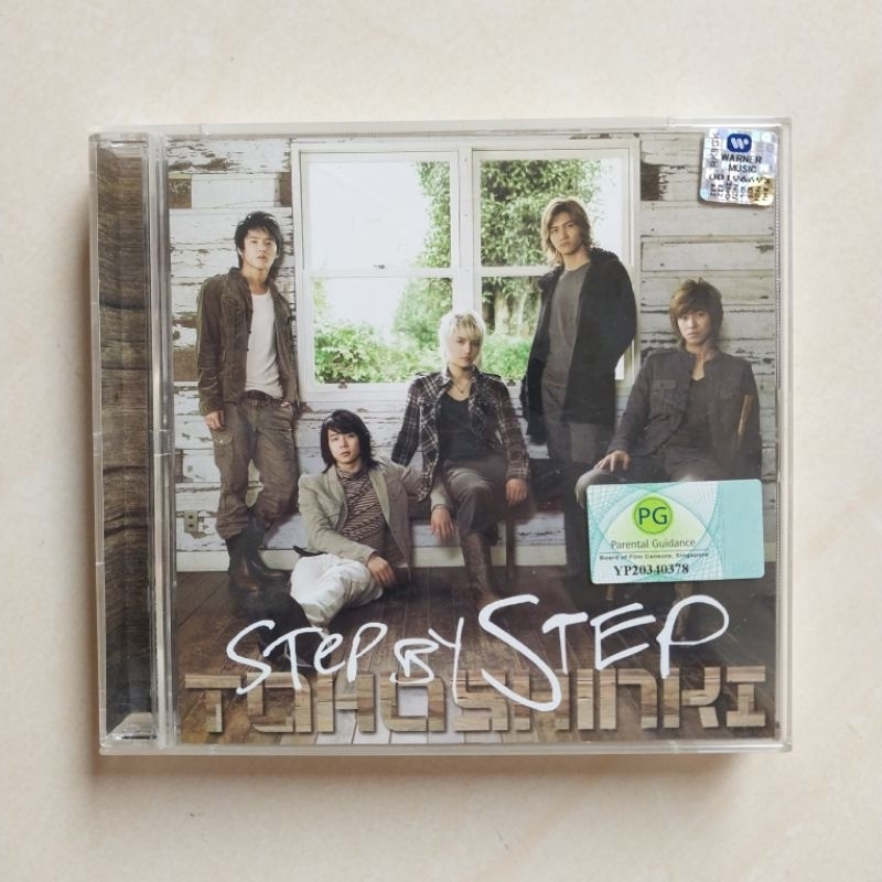 Tohoshinki STEP BY STEP CD (2 CDs) | Shopee Malaysia