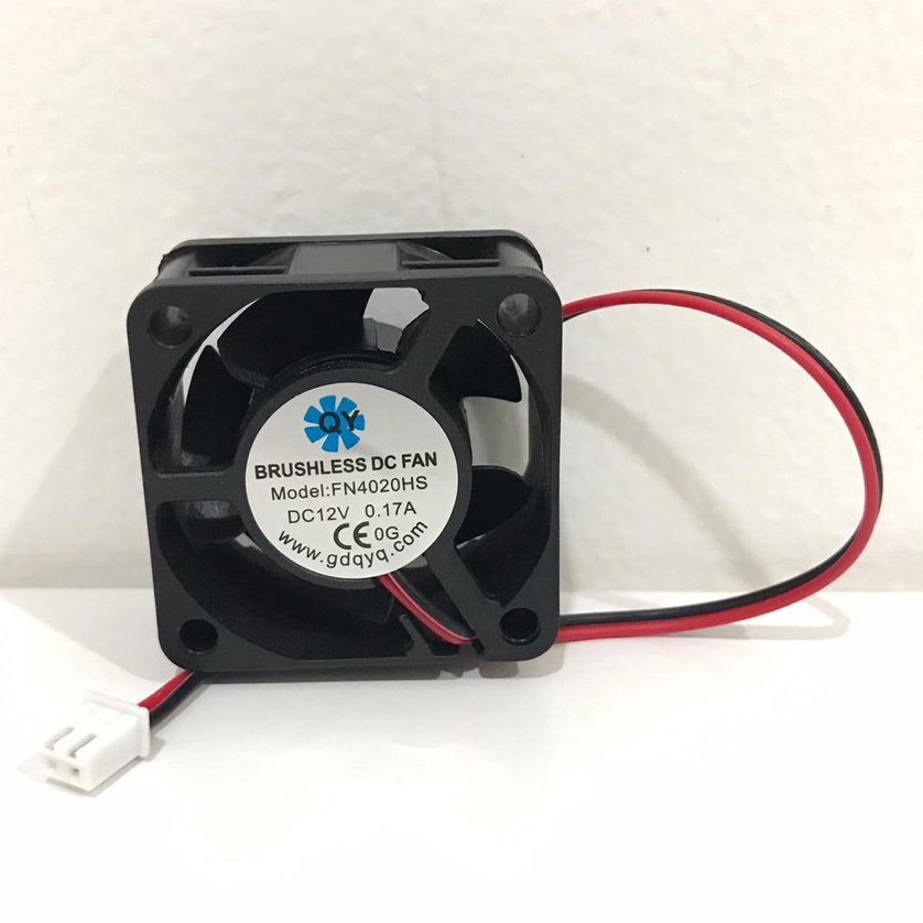 Dc Fan 12V 24V 4x4 cm DC Fan 12 Volt 24 Volt 2 cm thick | Shopee Malaysia