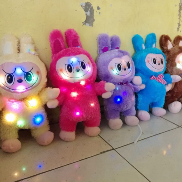 Labubu monster LED doll with lights | Shopee Malaysia