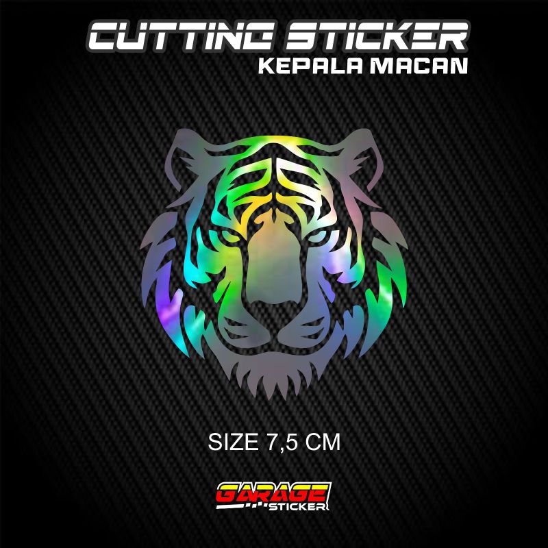 Tiger head sticker, tiger cutting sticker, tiger sticker | Shopee Malaysia