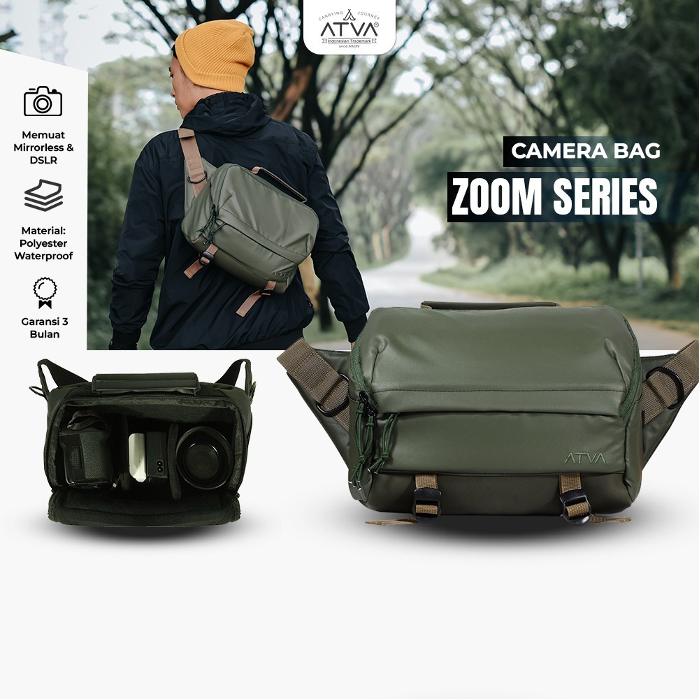 Light and compact Camera waist Bag, fit for mirrorless & DSLR ...