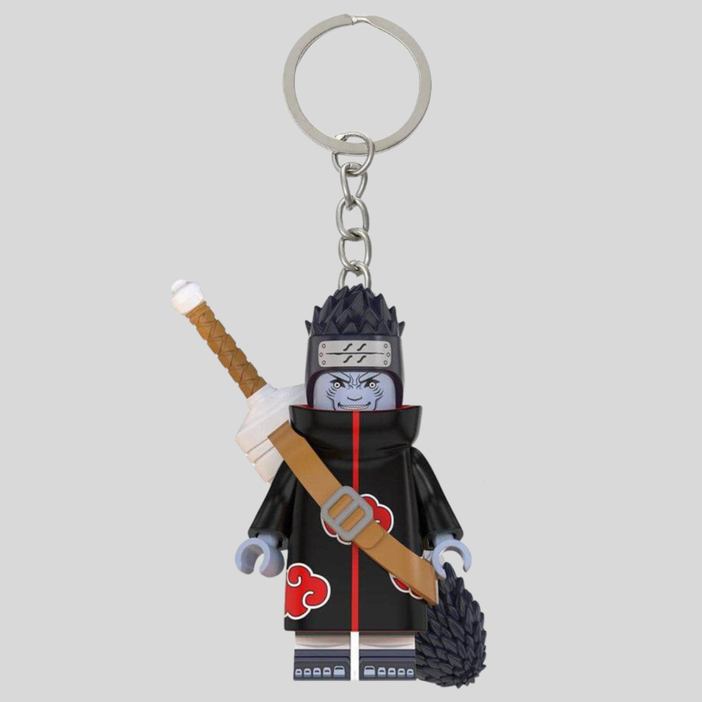 GANTUNGAN Kisame LEGO Keychain | Lego Kisame Keychain | Naruto Series ...