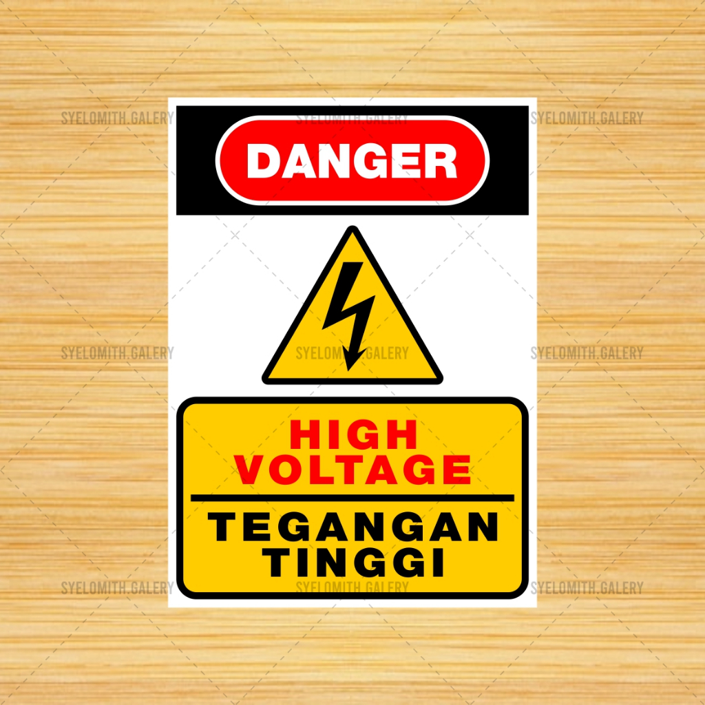 High Voltage Stickers High Voltage Stickers High Voltage Danger ...