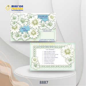 Printing SIMPLE LUXURY WEDDING INVITATIONS ERBA 8887 | Shopee Malaysia