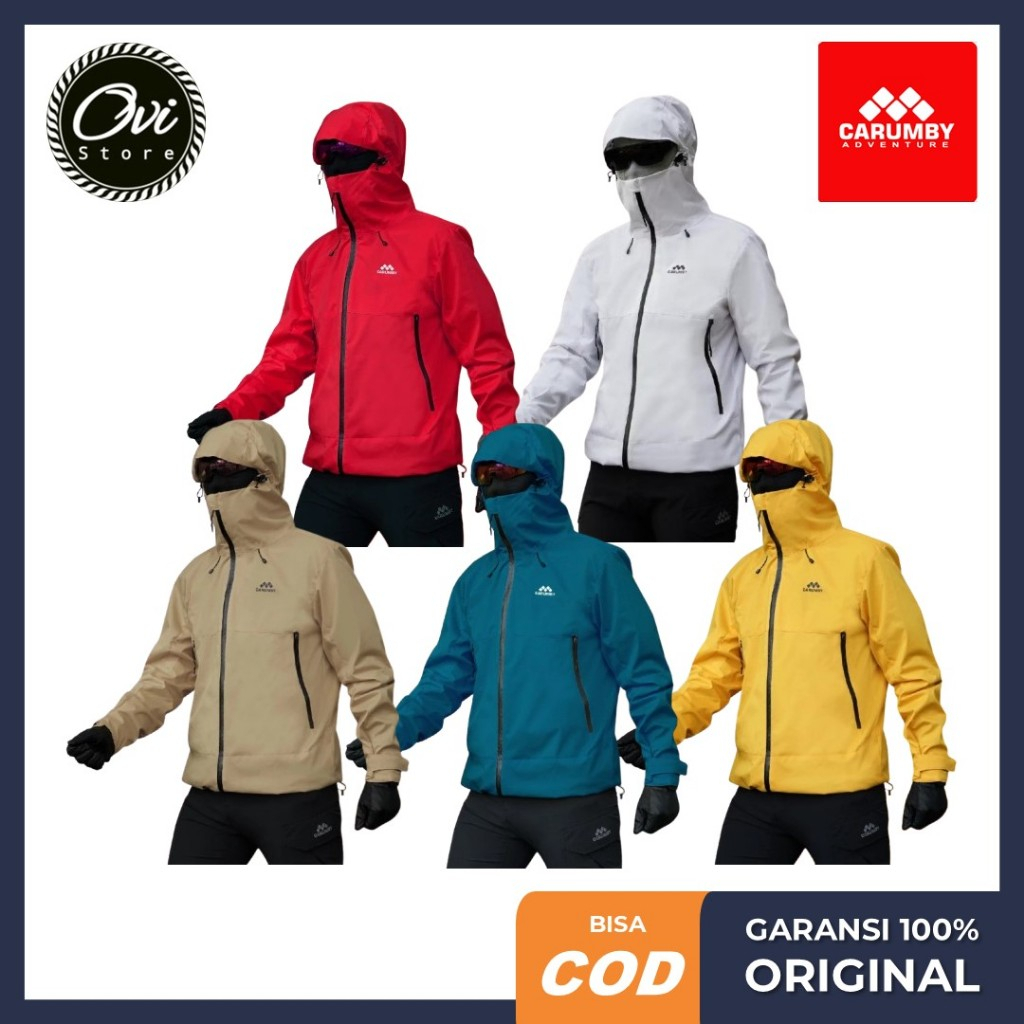 Gorpcore Carumby Monsoon New Waterproof Original Jacket | Shopee Malaysia