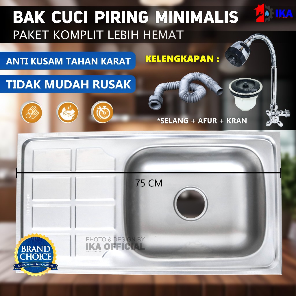 Stainless Complete Kitchen sink Package Minimalist Kitchen sink faucet ...