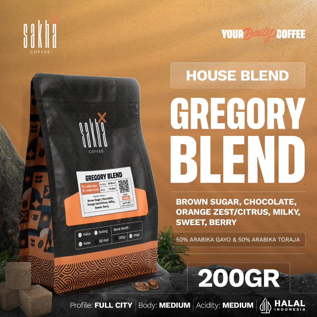 Arabica Coffee Espresso Gregory Blend Arabica Coffee Bean Powdered ...
