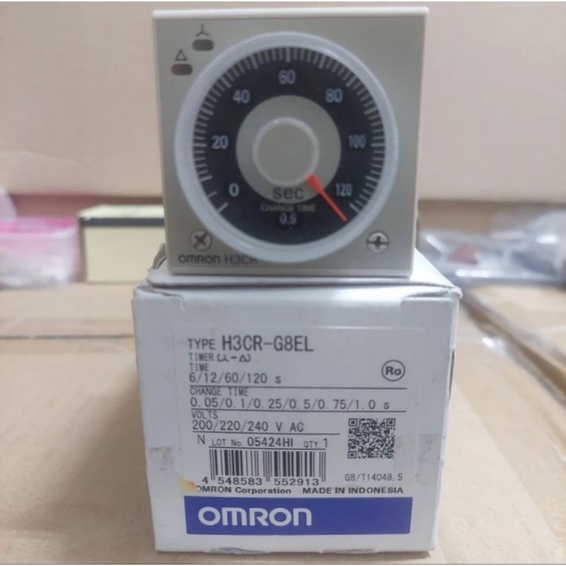 Timer STAR DELTA OMRON H3CR G8EL ORIGINAL | Shopee Malaysia
