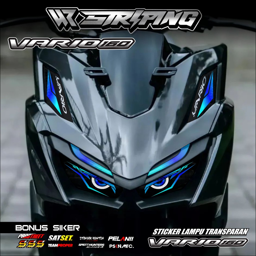 Vario 160 New Motorcycle Headlight Sticker Vario Headlight Front ...