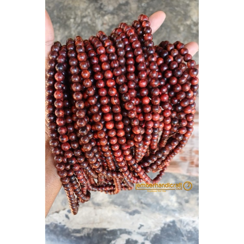 KAYU MERAH LAKA MANANG AGARWOOD TASBIH | LAKA RED MUSLIM 99 GRAINS ...