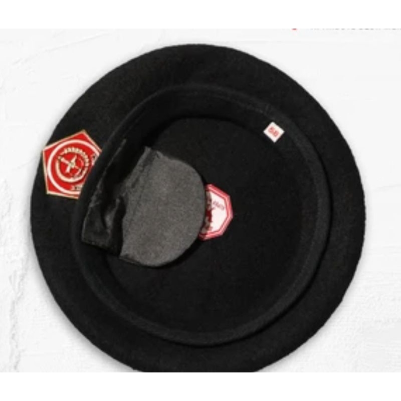 MERAH Tni Headquarters camel beret l TNI Headquarters camel beret and ...