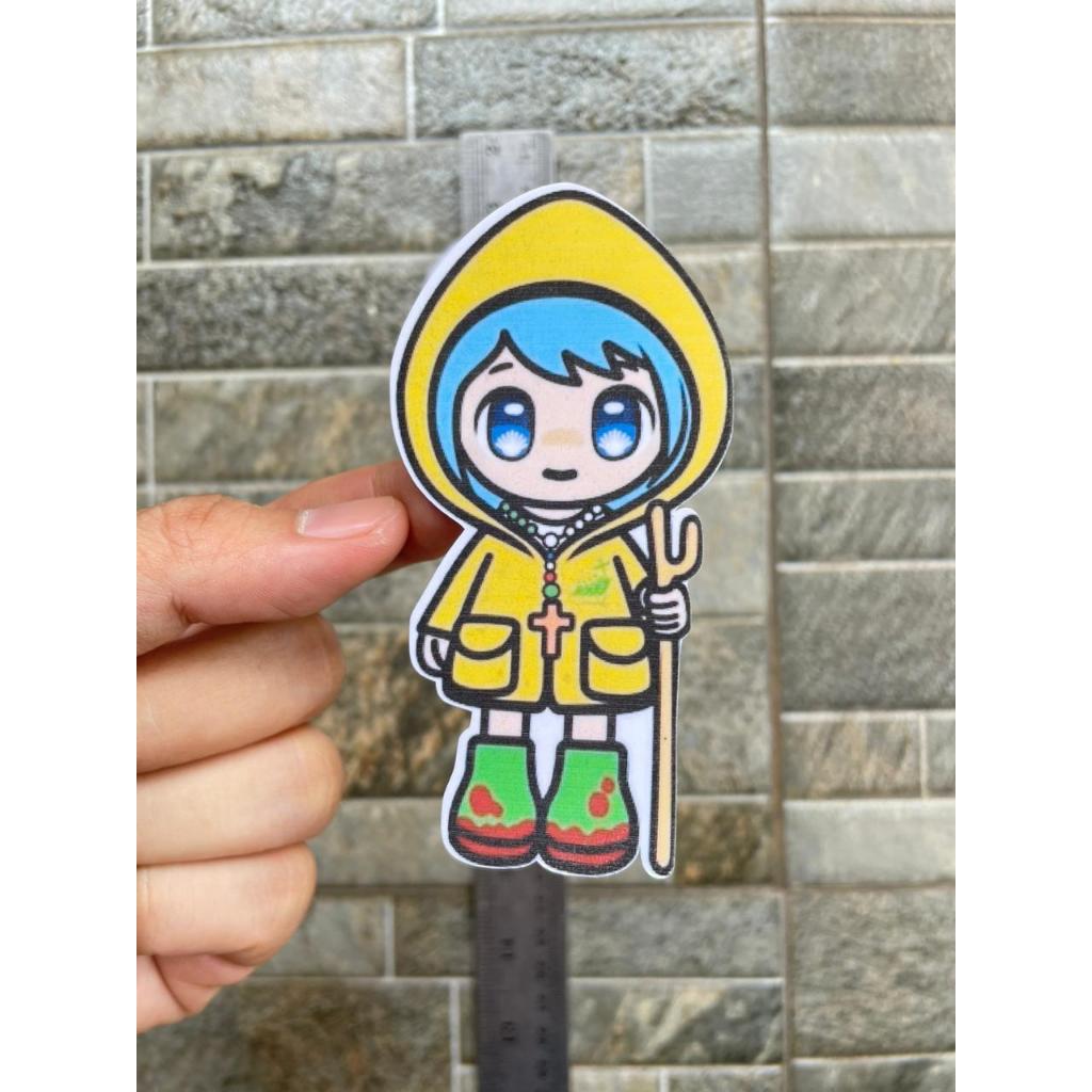Luce Anime Mascot Yubelium Stickers 2025 Catholic Vatican Symbol ...