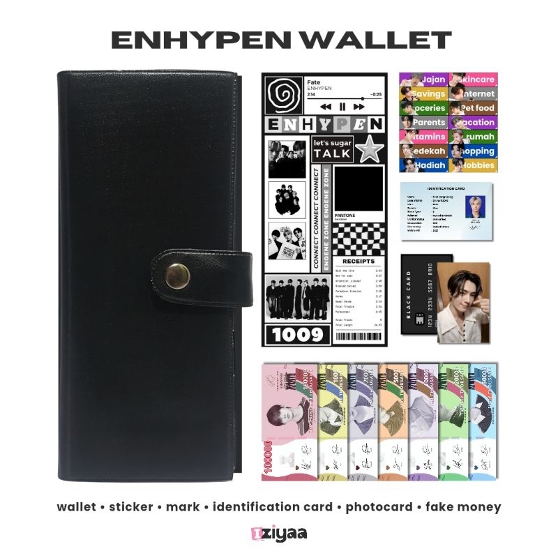 Enhypen WALLET | Enhypen WALLET | Enhypen FANKIT | Enhypen MERCH FAN ...