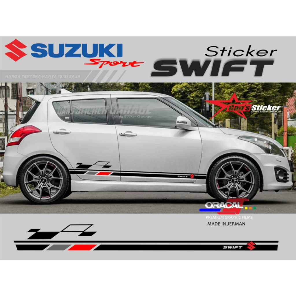 Suzuki swift sticker sticker suzuki swift variation suzuki swift ...