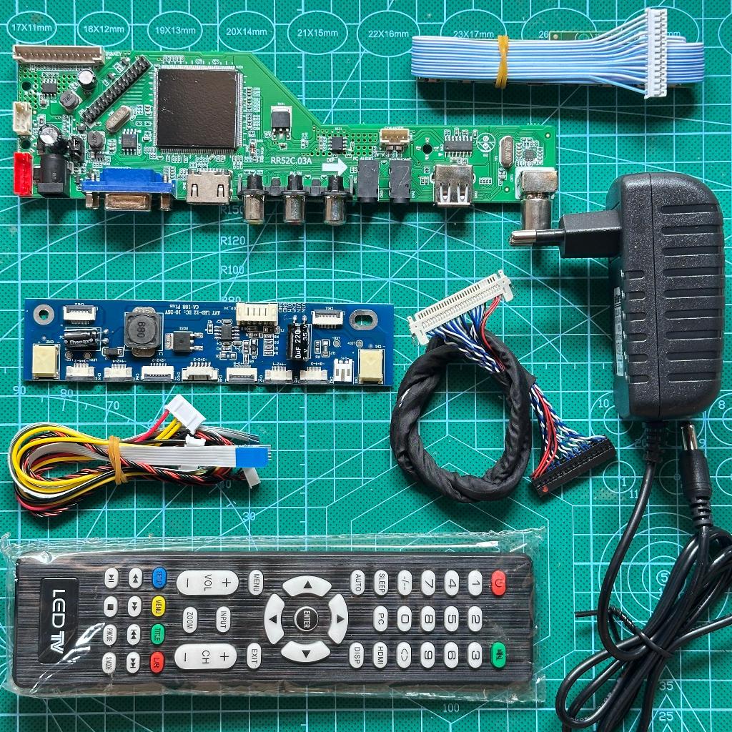 Mobo Package Mainboard Digital TV Monitor LED LCD Plus LVDS Inverter ...